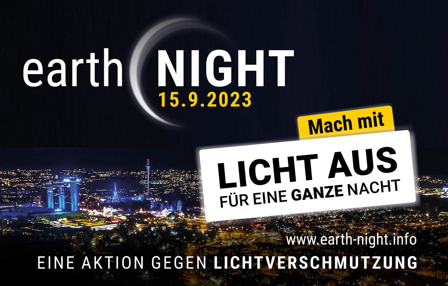 Nacht der offenen Sternwarte – Earth Night 2023 – Volkssternwarte ...